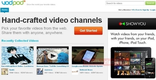 rangkaian sosial vodpod - Inovasi, Motivasi dan Teknologi